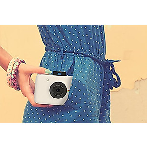 Zink Polaroid Snap Instant Digital Camera (White) with ZINK Zero Ink Printing Technology