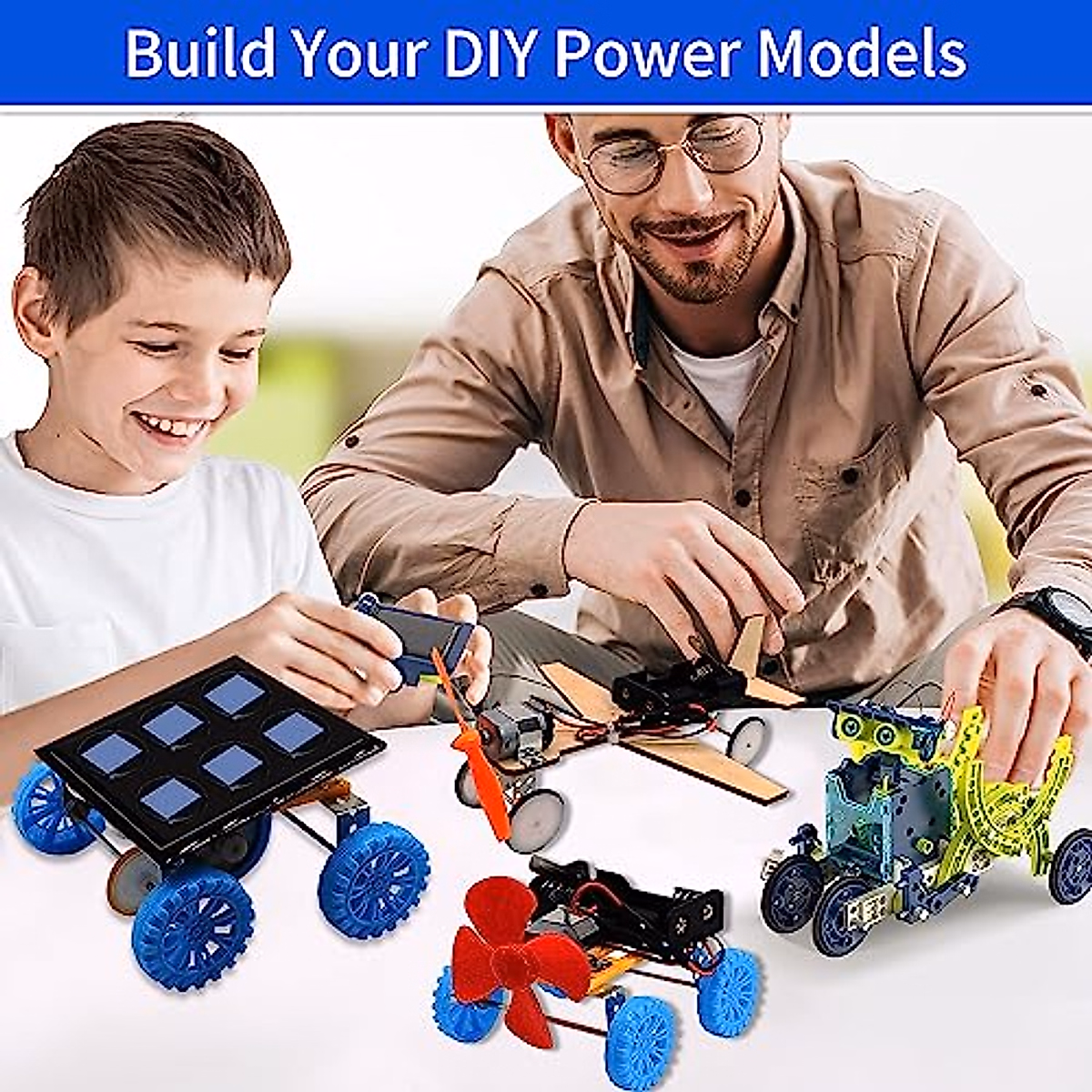 10Pcs Mini Solar Panels for Solar Power, 0.5V 270mA Mini Solar Panel Kit DIY Electric Toy Photovoltaic Cells Solar Epoxy Cell Charger Diameter 1.77"(45mm)