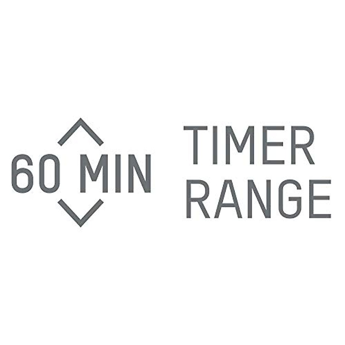 Taylor Kitchen Timer, Classic Mechanical Cooking and Baking Countdown Rotating Alarm, 60 Minutes, White