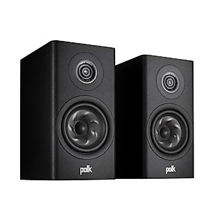 Polk Audio Reserve R200 Large Bookshelf Speaker for Dynamic, Detailed Home Theater Audio, 1" Pinnacle Ring Tweeter & 6.5" Turbine Cone Woofer, Dolby Atmos & IMAX Enhanced, Wall Mountable, Black
