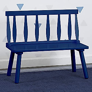 Delta Children Windsor Bench, Navy