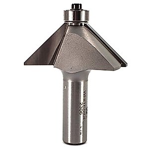 Whiteside Router Bits 2306 Chamfer Bit with 45-Degree 1-1/16-Inch Cutting Length