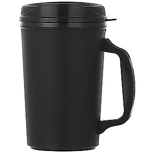 ThermoServ Foam Insulated Mug, 20-Ounce, Black