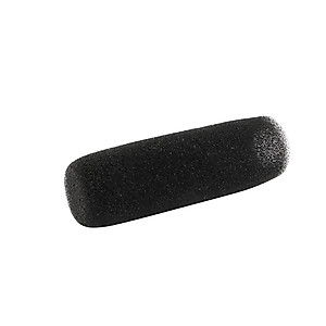 uxcell 5PCS Sponge Foam Mic Cover Conference Microphone Windscreen Shield Protection Black 72mm Long
