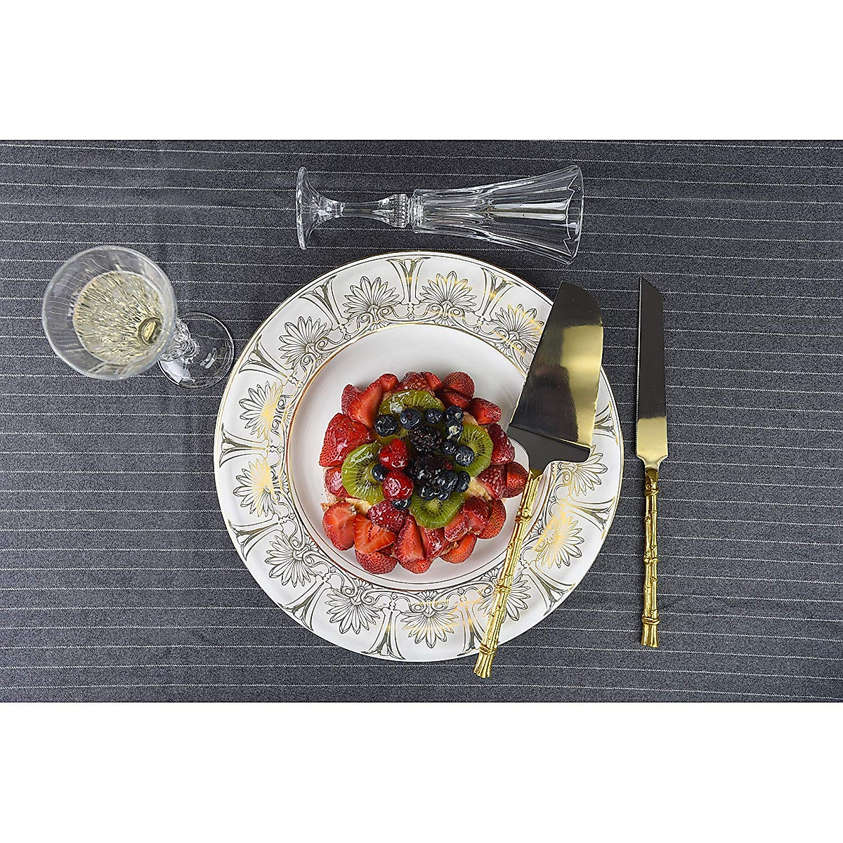 IMPULSE! Fiji Golden Bamboo Cake Server Set