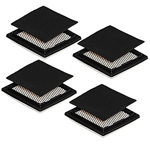 HIFROM (Pack of 4 37360 Air Filter Cleaner 37361 Foam Air Filter Compatible with Tecumseh OV691EA, OV691EP, TVT691, VTX691 Repalce 30-443 102-450