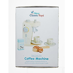 New Classic Toys 10705 Coffee Maker, Multicolor (White), 3 years to 9 years