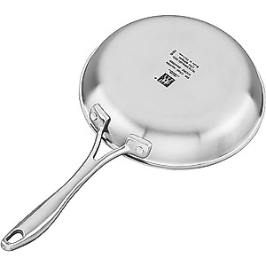 ZWILLING Spirit Ceramic Nonstick Fry Pan, 8-inch, Stainless Steel