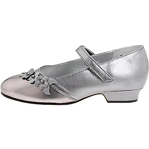 Jumping Jacks Amber Mary Jane (Toddler/Little Kid/Big Kid),Pewter,9 M US Toddler