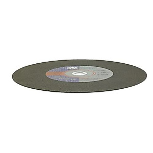 Benchmark Abrasives 14" x 1/8" x 1" Aluminum Oxide Type 1 Chop Saw Blade Cutting Wheel for High-Speed Power Saws, Max. RPM 4400, Precise Cutting of Metal Steel Drywall - 10 Pack