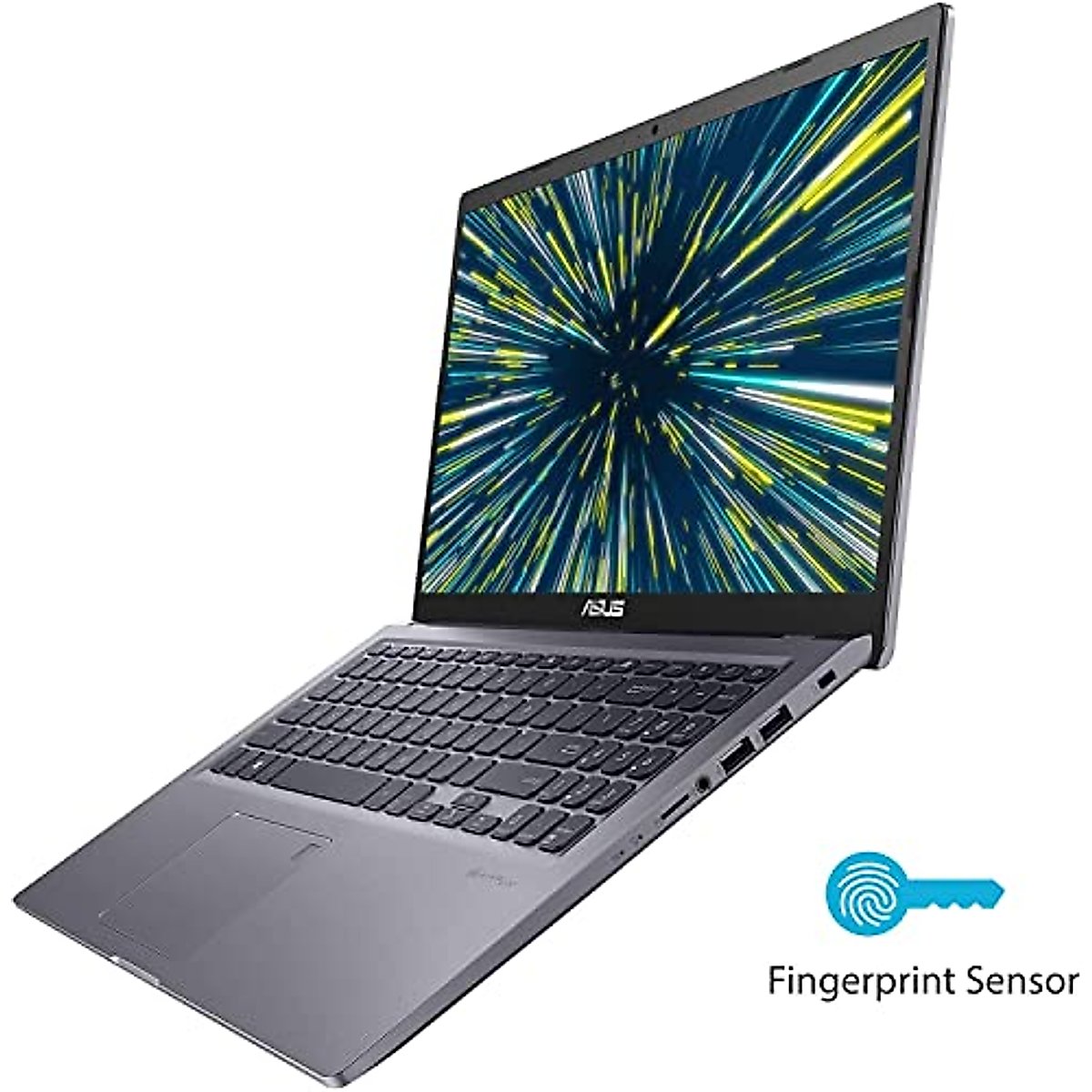 ASUS VivoBook 15 F515 Thin and Light Laptop, 15.6” FHD Display, Intel Core i3-1005G1 Processor, Fingerprint Reader, Backlit Keyboard, Windows 10 Home, Slate Grey (20GB RAM | 1TB SSD)