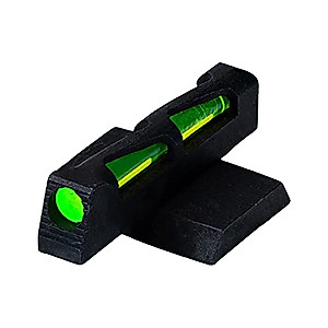 HiViz Springfield Armory 1911 Lite Wave Front Sight Handgun, Green, Red & White, One Size (SF2015)