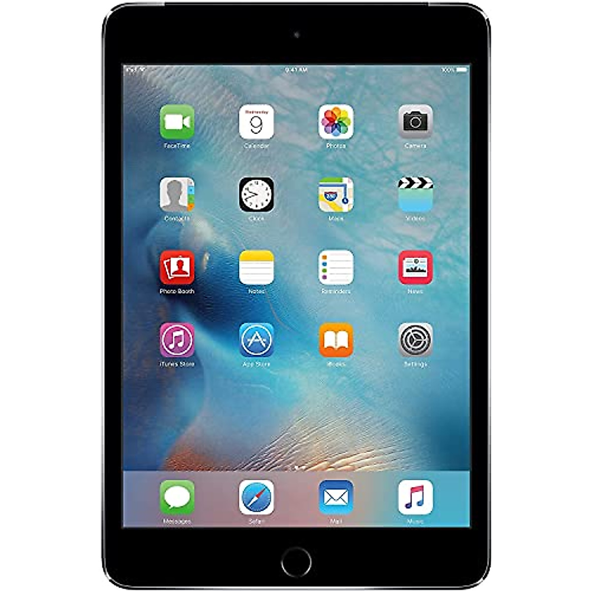 Apple iPad Mini 4, 16GB, Space Gray - WiFi + Cellular (Renewed)