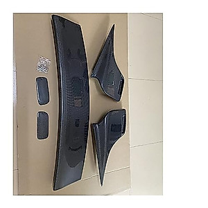 Quality Carbon Fiber Rear Roof Spoiler Wing Trunk Lip Boot Cover Car Styling ，Compatible for Toyota Supra MK4 JZA80 (Color : FRP)