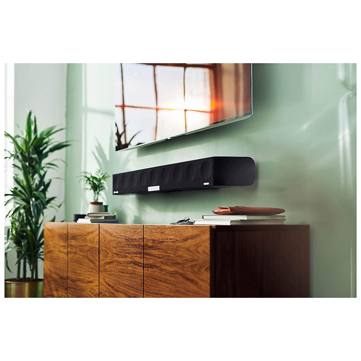 SENNHEISER AMBEO Soundbar Max - Soundbar for TV with 13 Speakers - 5.1.4 Sound Experience with Dolby Atmos & DTS:X, Home Theater Audio with deep 30Hz Bass without extra Subwoofer