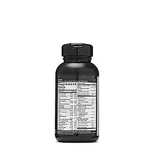 GNC Mega Men 50 Plus One Daily Multivitamin, Twin Pack, 60 Caplets per Bottle, Supports Heart, Brain and Eye Health