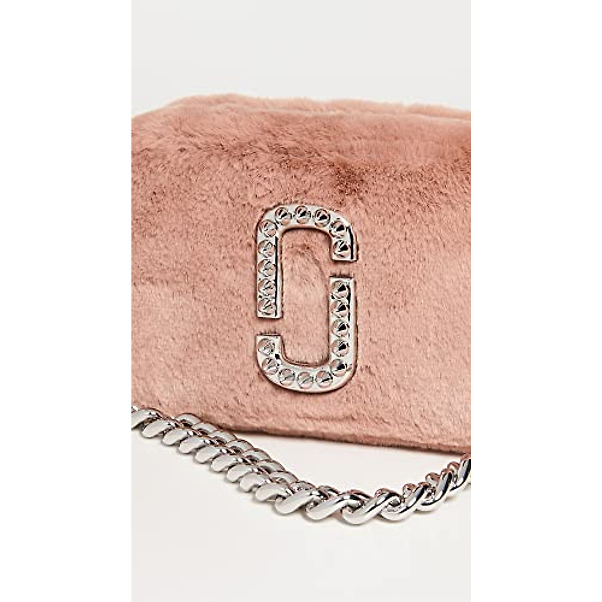 Marc Jacobs Women's The Plush Snapshot, Fluffy Rose, Pink, One Size