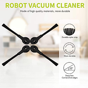 Bopfimer 6 Pack Side Brushes Compatible with Shark Iq Robot R101Ae,Rv1001Ae,Rv1000 Vacuums,Sweeping Robot Accessories