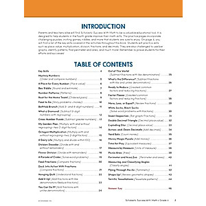 Scholastic Success with Math Grade 4 Workbook