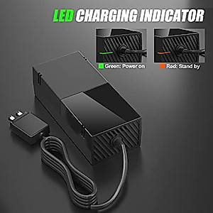 Puning Power Supply Brick for Xbox One,100V-240V AC Adapter Power Supply Compatible with Xbox One Console
