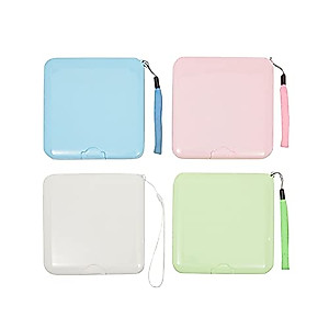 Portable Face Covering Carrying Case, Organizer Container for Storage (6 Pack)