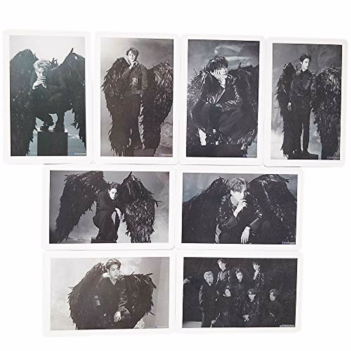 Kpop 54 PCS Lomo Cards Bangtan Boy New Album Map of The Soul 7 Gift For Army Girls (Map 7 Card)