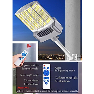 ZXXHNNAIH Solar Street Light Solar Parking Lot Lights High Conversion Rate,Can 320 ° Luminescence, for Backyard Path Parking Lot