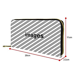 Orange Black Women Clutch Evening Bag Cute Polka Dot Handbag Simple Classy Purse