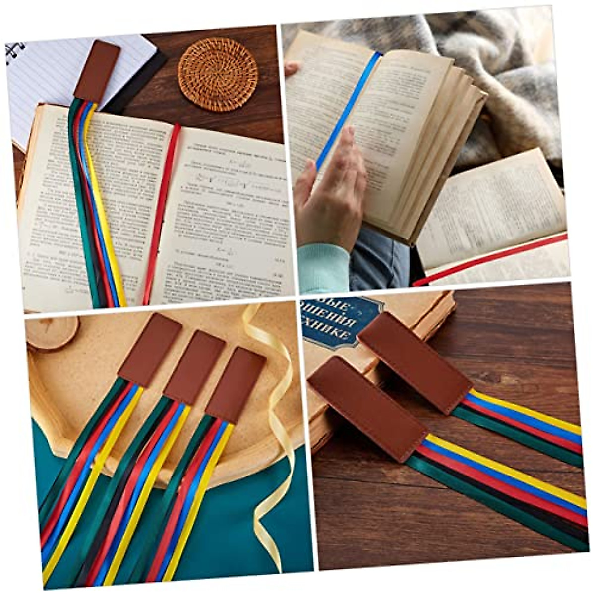 BIUDECO 16 Pcs Bible Bookmark Present Ribbon Color Books Bookmark Book Lover Gifts Book Darts Fashion Bookmark Convenient Bible Bookmark Ribbon Bookmark Polyester Small Gift