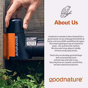 Goodnature Portable Trap Mount, Easy to Move Trap Mount for A24 Rat & Mouse Traps, Fits All A24 Traps (2 Pack)