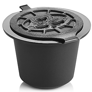Nespresso Capsules Refillable - Reusable Coffee Pods For Nespresso Cups - OriginalLine Compatible - Pack of 6