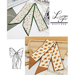 Hioyiwse Purse Scarf Headband Scarf Handbag Scarf Neck Scarf Purse Decorative Scarf Purse Fashion Present 01