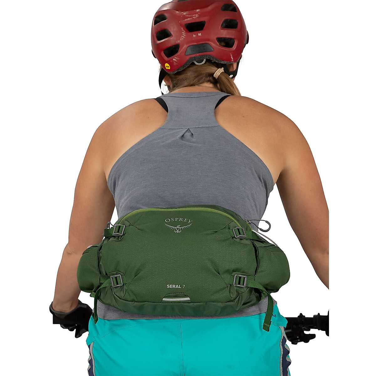 Osprey Seral 7 Lumbar Bike Hydration Pack , Black