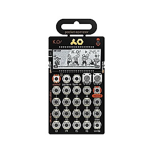 Teenage Engineering Pocket Operator PO-33 K.O.! Micro Sampler and Drum Machine with Built-in Microphone, Sequencer and Effects