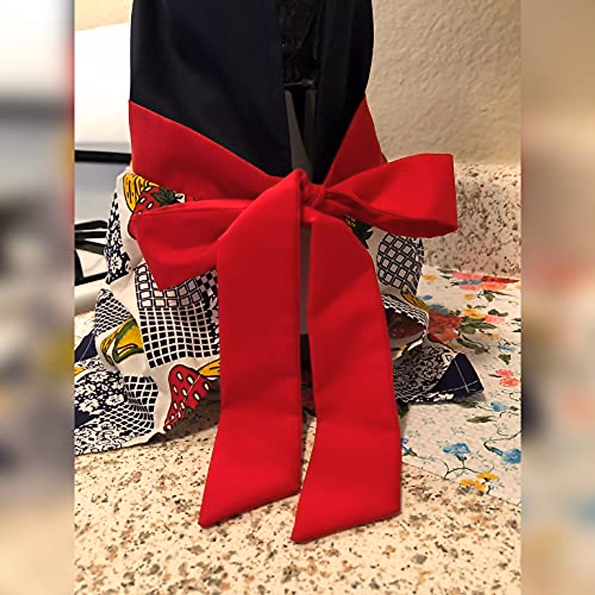 Blender Cover for OSTER. Kitchen design: Fuits in the kitchen- Dress for blender-Ribbons to make your own adjustable bow.