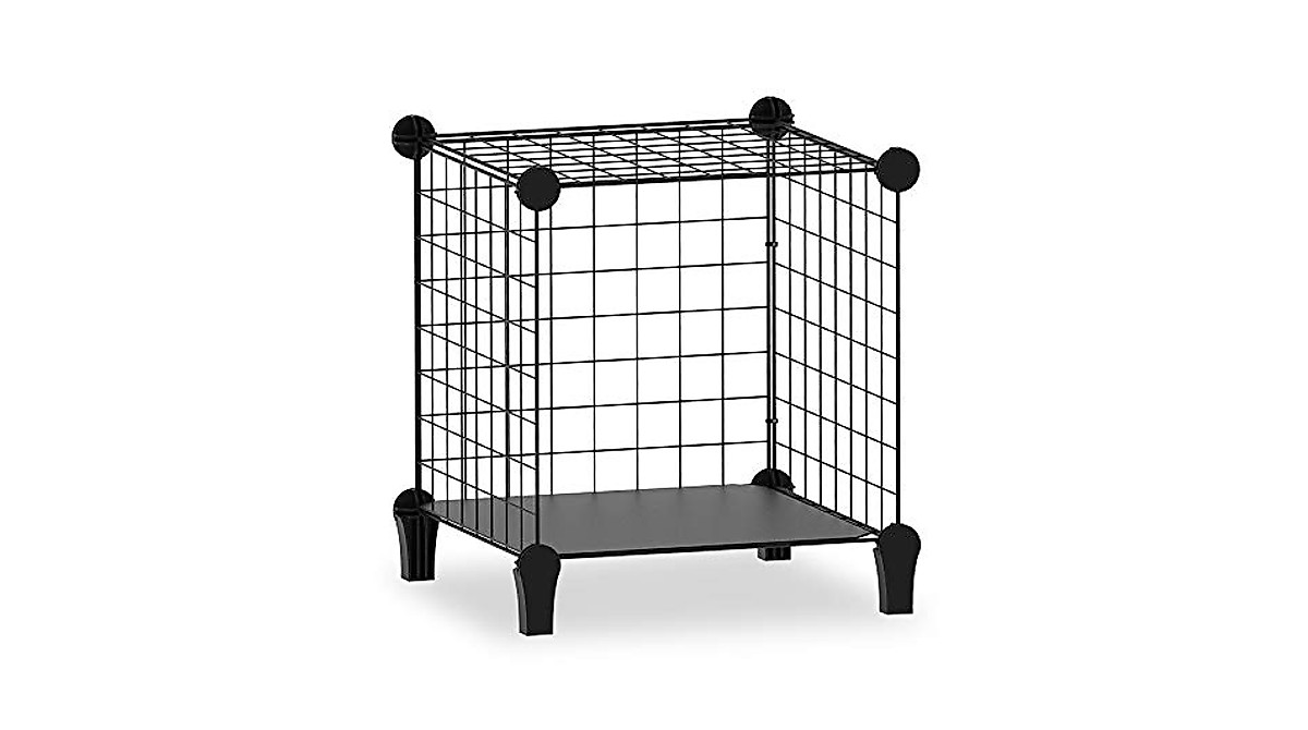 HOMIDEC Wire Cube Storage Shelves - Multi-Use DIY Bookcase & Organizer