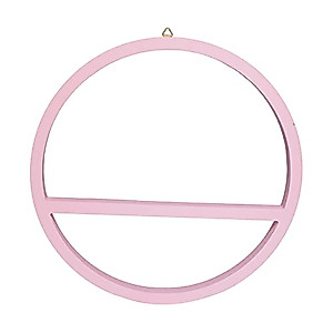 GOOHOCHY Wall Floating Shelf Storage Shelf Wall Decor Floating Shelves Decor for Wall Storage Stand Wall Panel Wall Board Shelf Storage Shelves Wall Shelf Storage Frame Pink Wooden