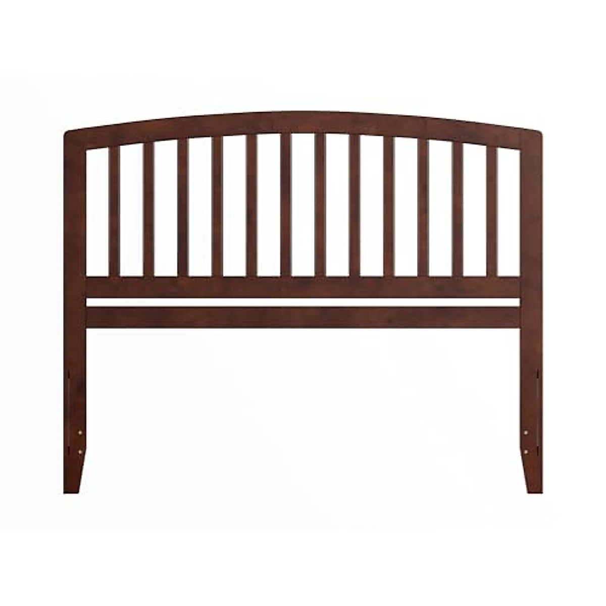 AFI Richmond Queen Size Headboard with Attachable Charger in Walnut