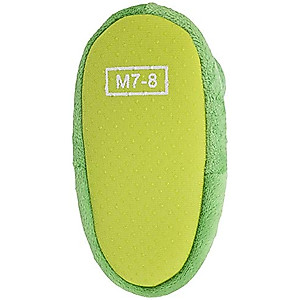 PJ Masks Kids Slipper, Gekko Socktop Slip On,Plush,Green, Toddler size 9/10