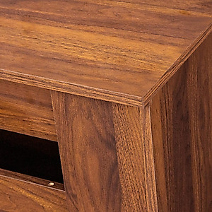 Mcltopz Expandable Dining Table, 20"-118.5" Kitchen Dining Room Table for 8-12, Multifunctional Extendable Kitchen Dinner Table, Long Large Rectangular MDF Wooden Kitchen Table Console Table (Walnut)