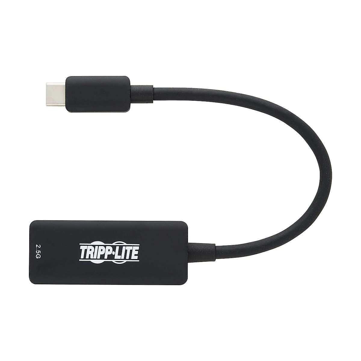 Tripp Lite USB-C to RJ45 Gigabit Ethernet Network Adapter Up to 2.5 Gigabits Per Second Network Speed - Windows, macOS, Chrome & Linux Widely Compatible - USB 3.2 Gen 1, 3-Year Warranty (U436-06N-2P5)
