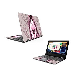 MightySkins Skin Compatible with Lenovo Flex 6 11" (2018) - Geisha | Protective, Durable, and Unique Vinyl Decal wrap Cover | Easy to Apply, Remove, and Change Styles | Made in The USA