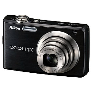 Nikon Coolpix S630 12MP Digital Camera with 7x Optical Vibration Reduction (VR) Zoom and 2.7 inch LCD (Jet Black)