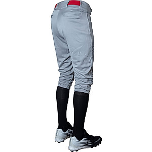 Rawlings | LAUNCH SERIES Knicker Baseball Pants | Adult Medium | Grey