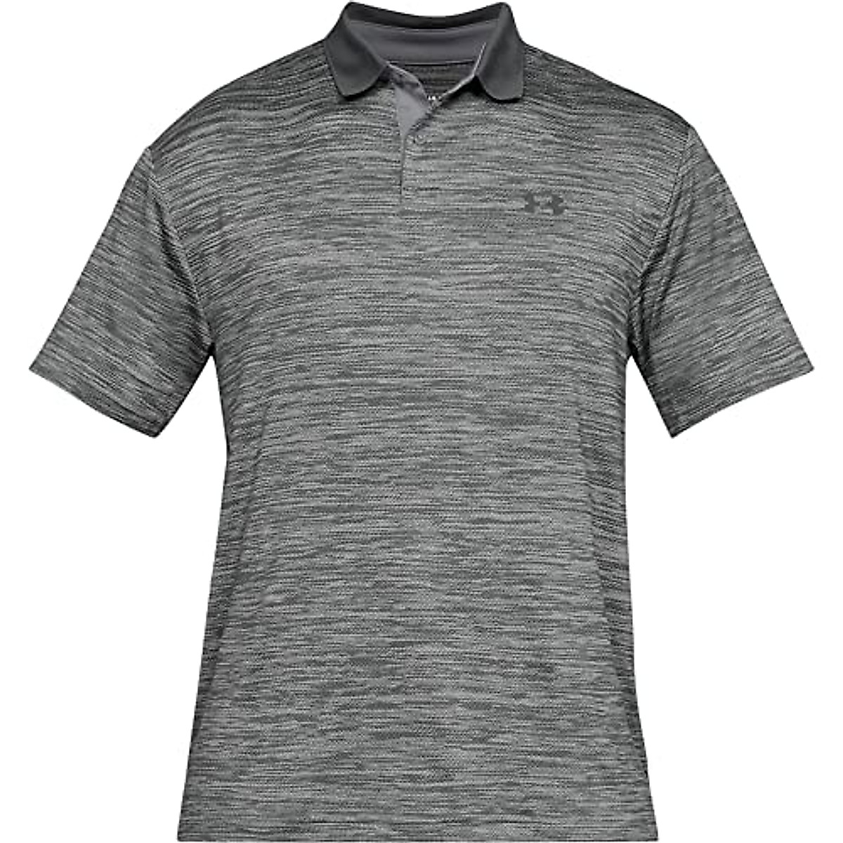 Under Armour Mens Performance 2.0 Golf Polo , Steel (035)/Black , XX-Large