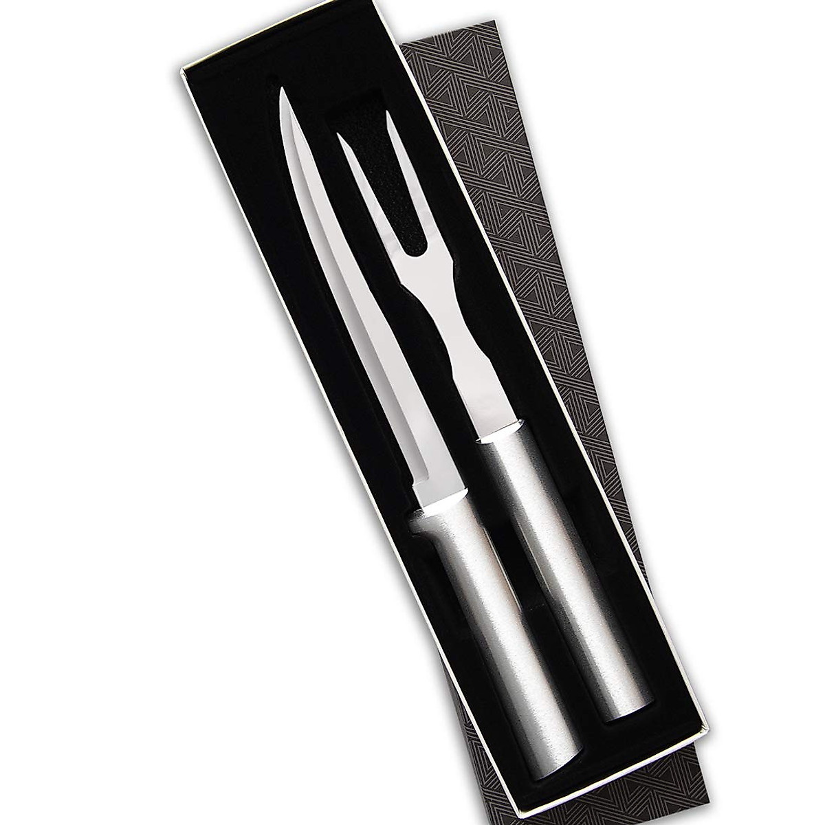RADA Knife 2-Piece Carving Set with Stainless Steel Blades and Knife Sharpener