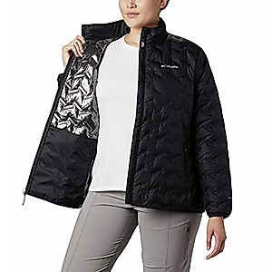 Columbia Women's Delta Ridge Down Jacket, Black, Medium