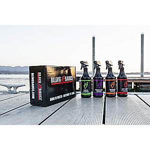 Bling Sauce Cleaning/Detailing Kit for Cars, Boats, RV, Motorcycles-4-Pack, 20 oz Each