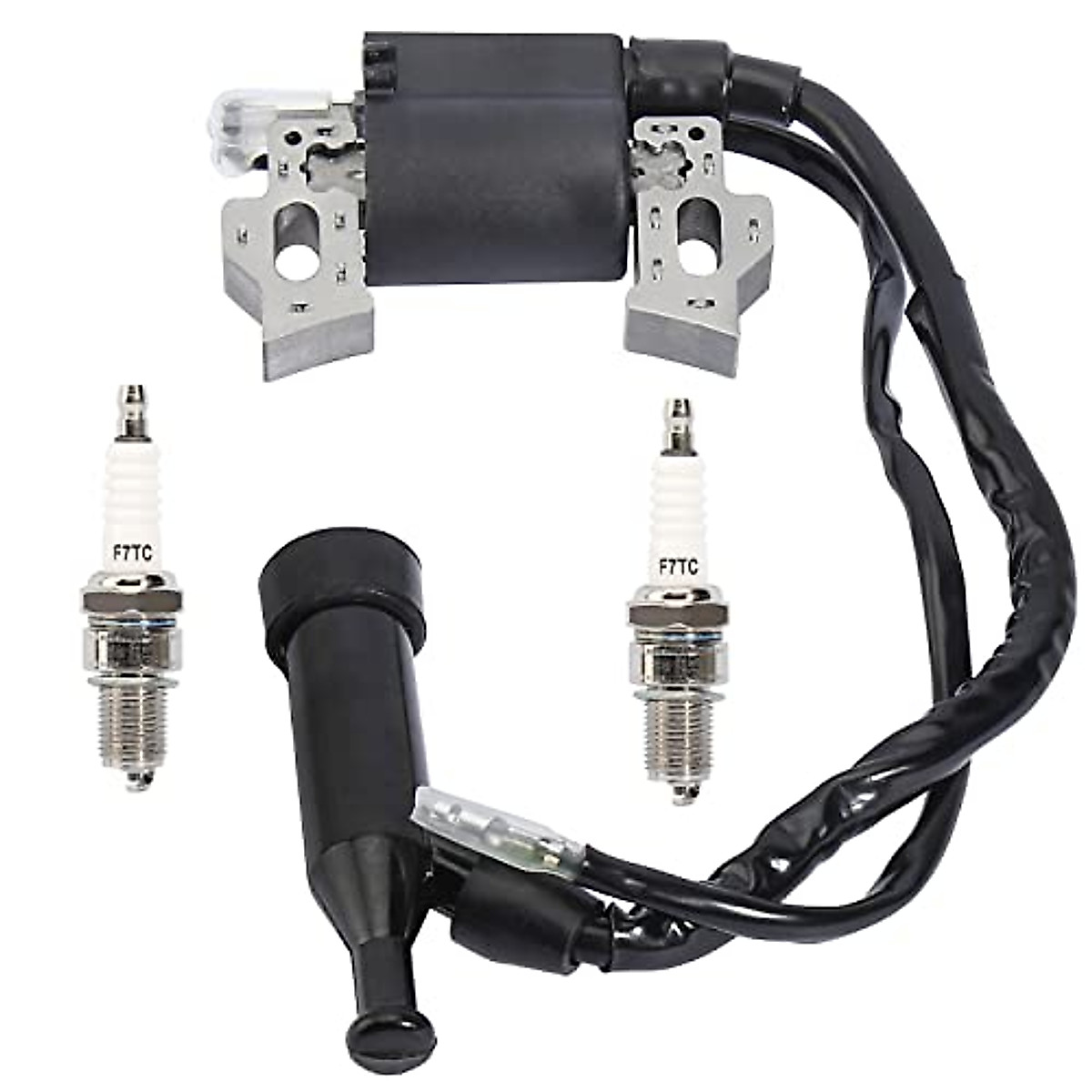 SOAJEE Ignition Coil Compatible with Champion Power 196cc 6.5HP 3500/4000 Watts Gasoline Generator 3500W 4000W 40008 40026 46514 46515 46516 46517 46535 46539 46540 46551 46553 46554 46555 46558