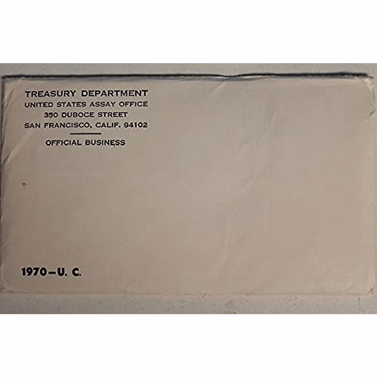 1970 United States Mint Uncirculated Coin Set in Original Government Packaging